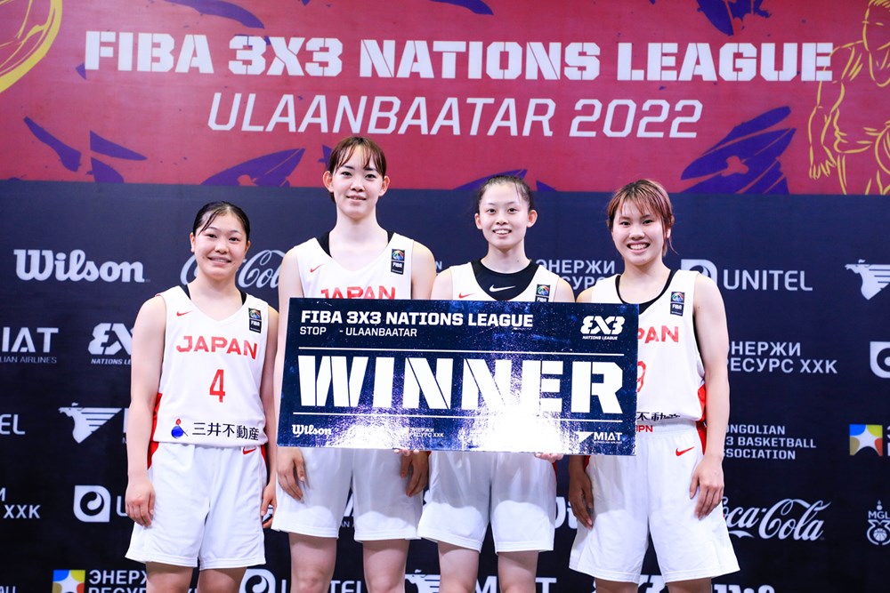 FIBA 3x3 ネーションズリーグ 2022 U21 アジア、初日の日本は男女で明暗分かれる | 3x3男子日本代表 | 月刊バスケットボールWEB