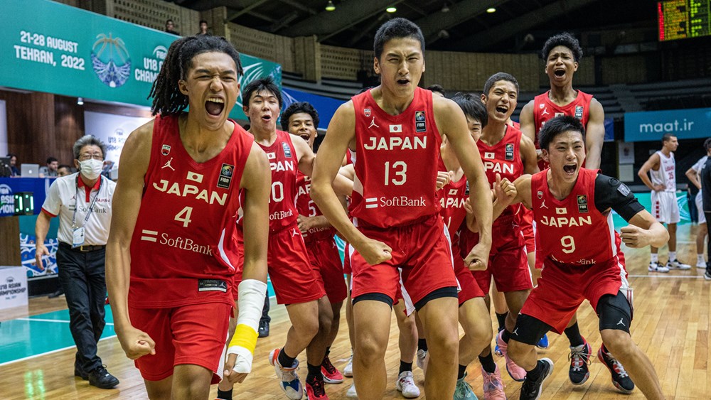 男子U18日本代表、FIBA U18アジア選手権2022決勝進出 - アジアの王座をかけて決勝は日韓戦 | 月刊バスケットボールWEB