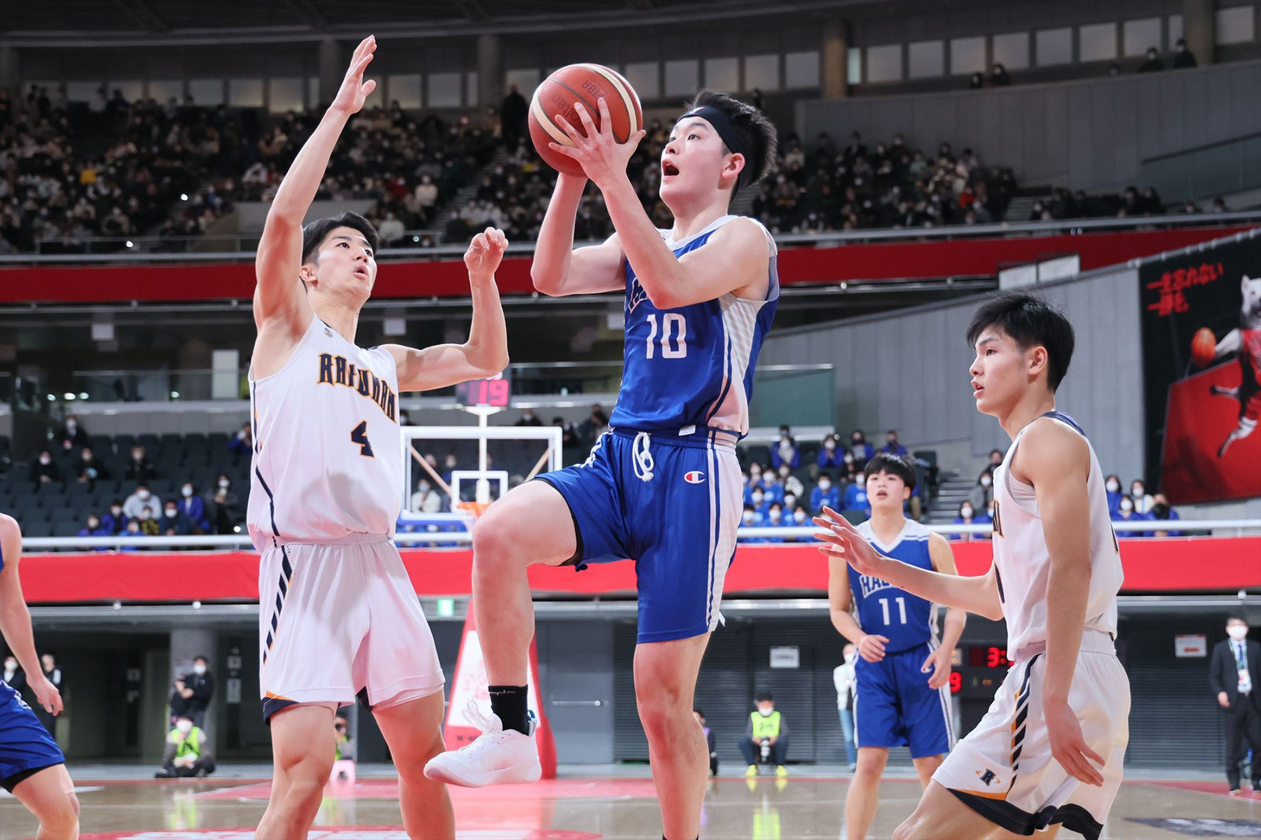 【ウインターカップ2022】洛南が準々決勝進出、4Q猛追の羽黒に勝利 | 高校（U18） | 月刊バスケットボールWEB