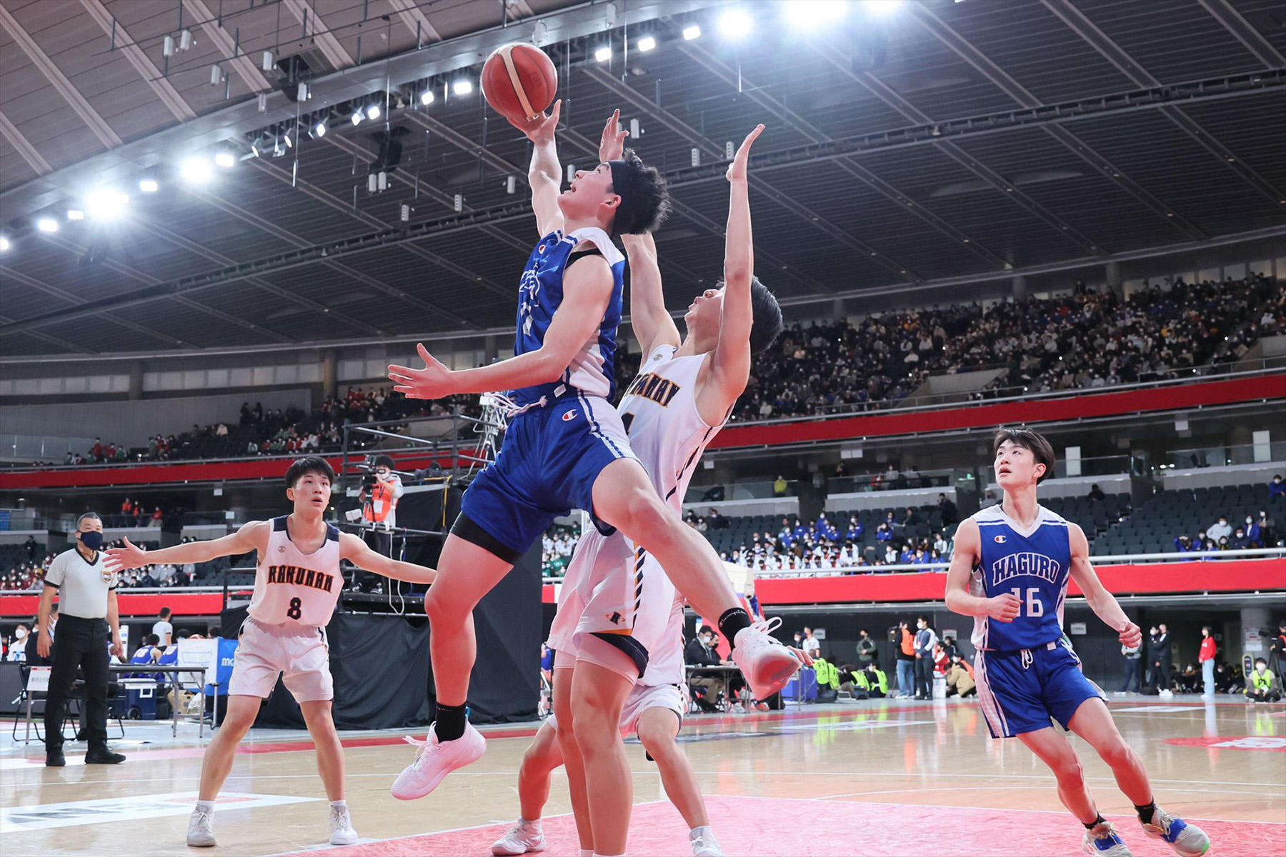 【ウインターカップ2022】洛南が準々決勝進出、4Q猛追の羽黒に勝利 | 高校（U18） | 月刊バスケットボールWEB