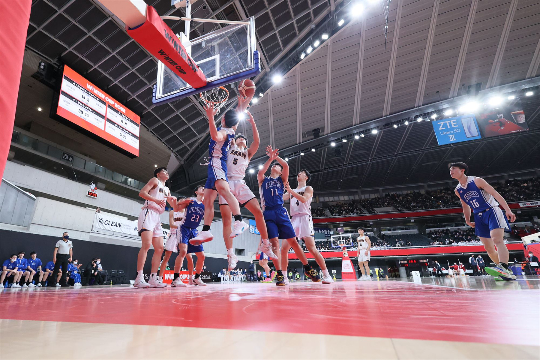 【ウインターカップ2022】洛南が準々決勝進出、4Q猛追の羽黒に勝利 | 高校（U18） | 月刊バスケットボールWEB