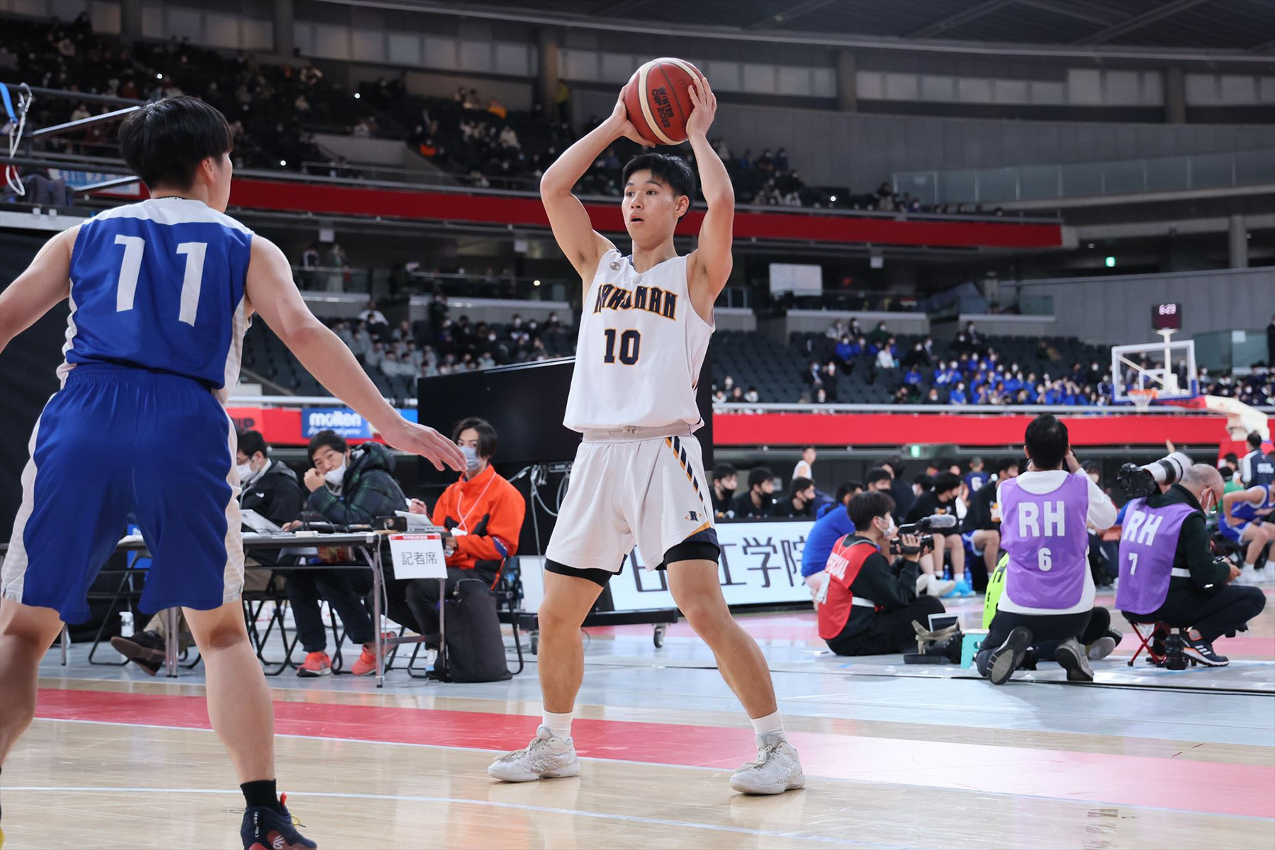 【ウインターカップ2022】洛南が準々決勝進出、4Q猛追の羽黒に勝利 | 高校（U18） | 月刊バスケットボールWEB