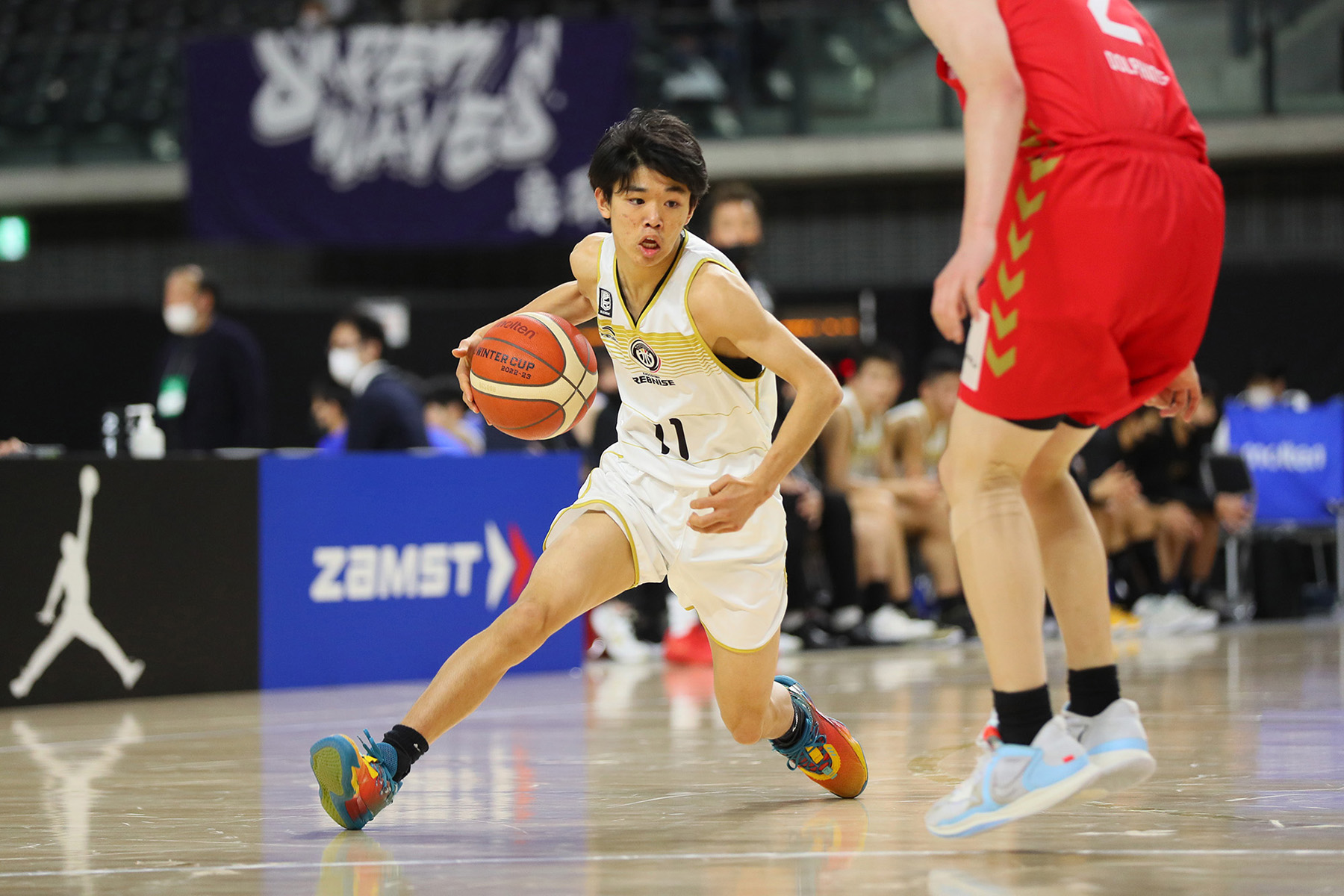 【Jr.ウインターカップ2022-23】名古屋ダイヤモンドドルフィンズ U15が3回戦進出、鹿児島レブナイズU15に快勝 | 中学(U15) | 月刊バスケットボールWEB