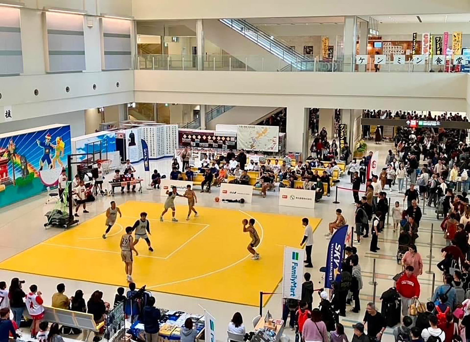 「第2回那覇エアポートカップ」開催、昨年の2倍強となる7,500名が来場 | 月刊バスケットボールWEB