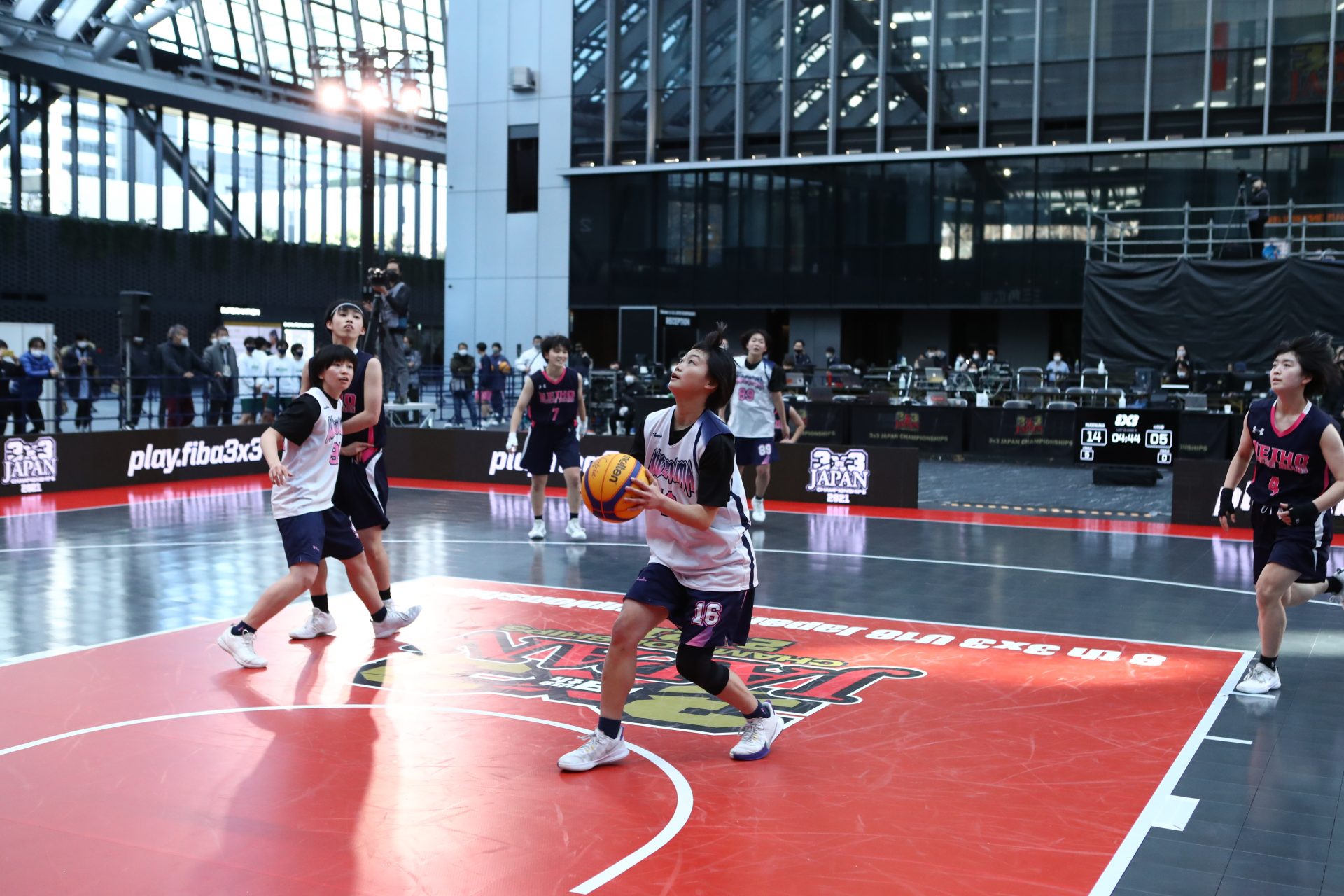 【第8回 3x3 U18日本選手権大会FINAL ROUND】＜女子＞連覇を目指すKUKI GYMRATSが 4強入り！ | 高校（U18） | 月刊バスケットボールWEB